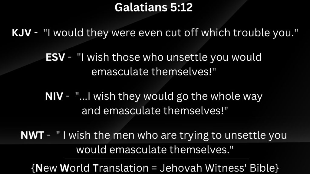 Why the KJV?